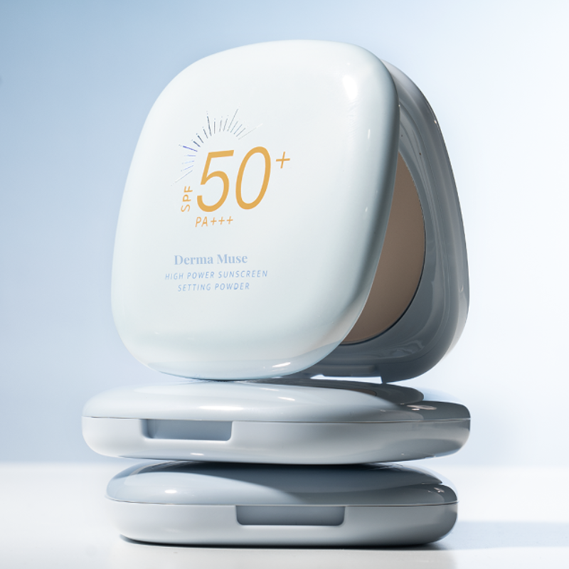 Derma Muse™ SPF 50+ Setting Powder – Matte Sun Protection